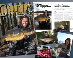 IB Lady Claudia Darga on the „Carp in Focus“ Cover! – Imperial Fishing ...